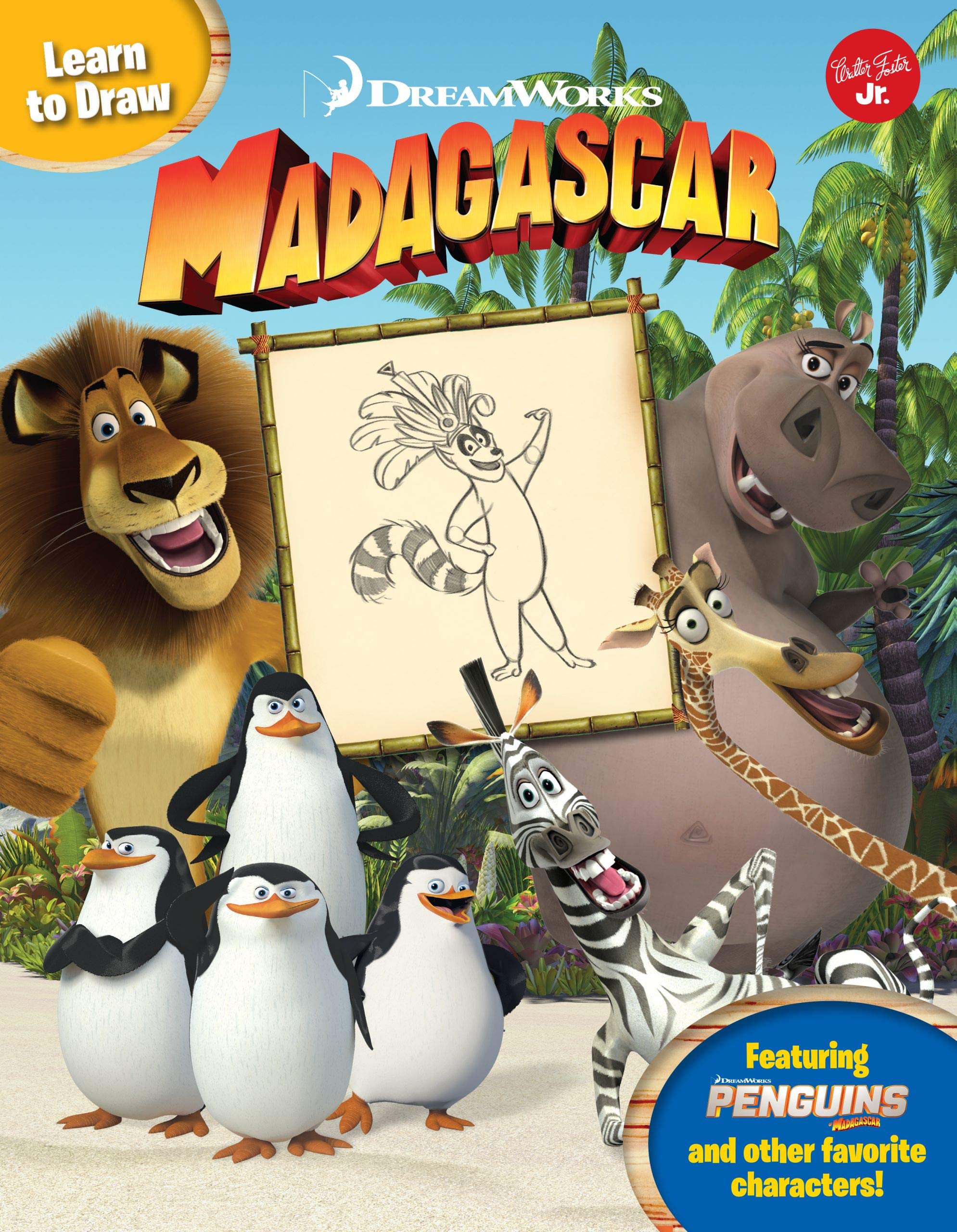 Buy Learn to Draw DreamWorks' Madacar: Featuring the Penguins of ...