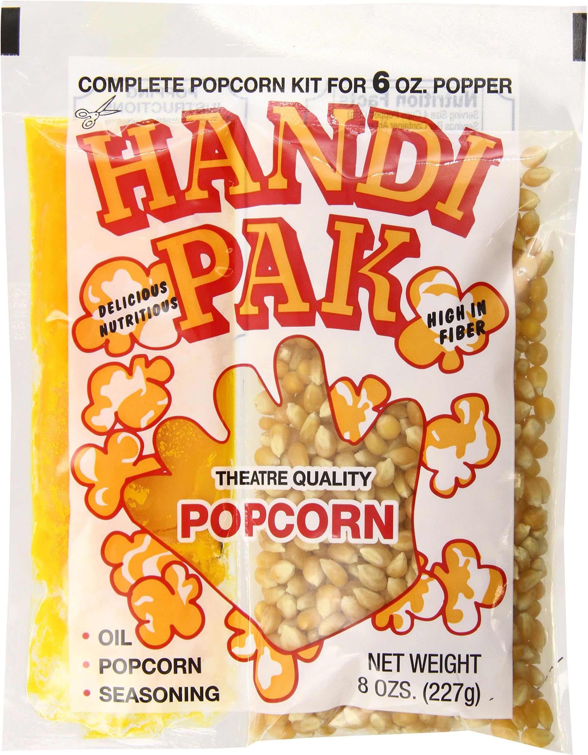 Amazon.com: Great Western Popcorn Handi Pak Portion Pack, 36 Count ...