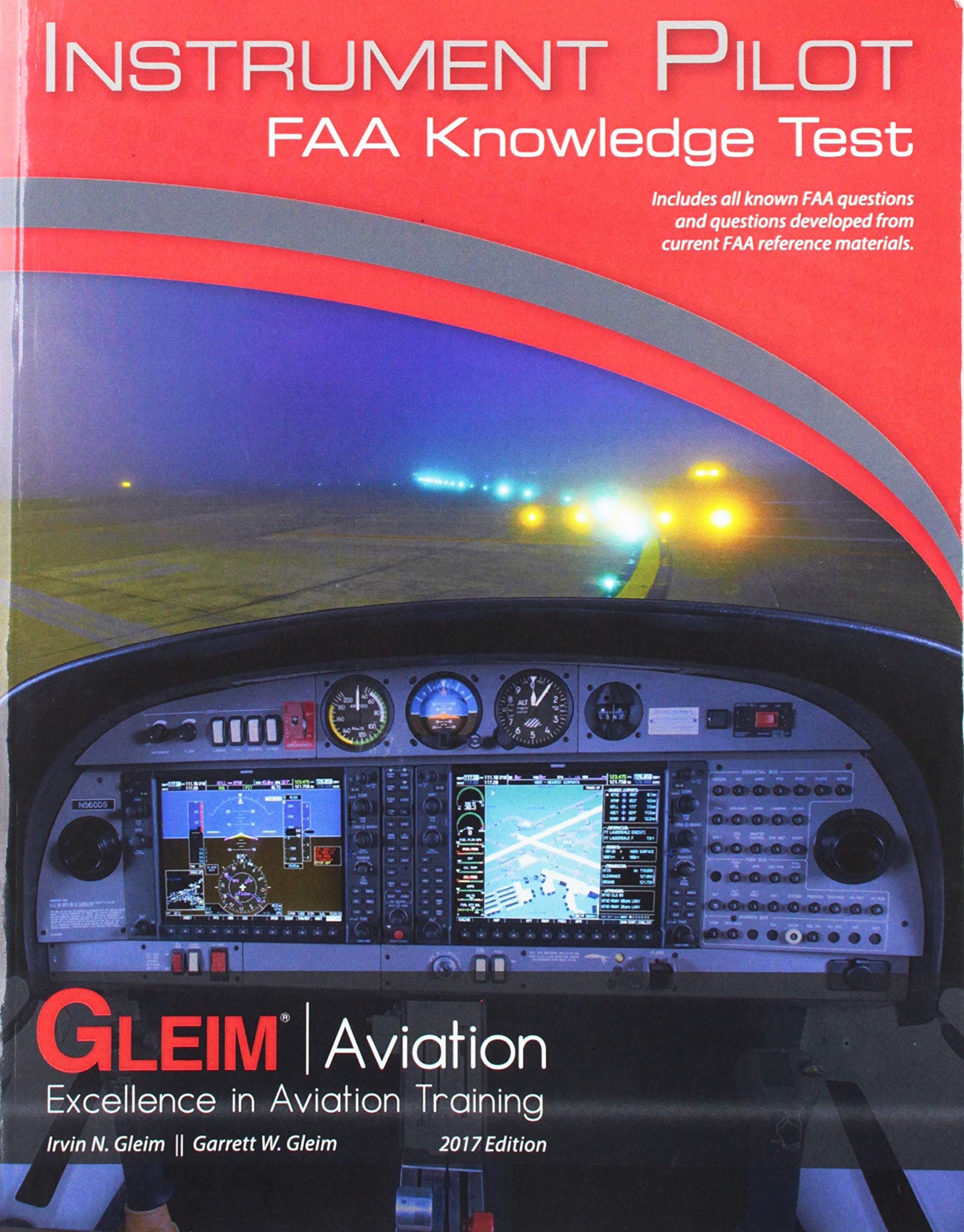 Gleim 2017 Instrument Pilot Knowledge Test Prep Book: Irvin N. Gleim ...