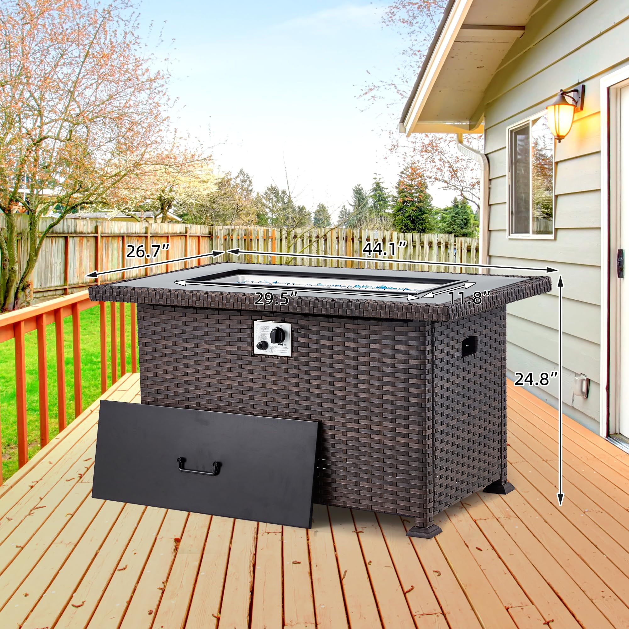Propane Fire Pit Table Costco Global Outdoors Wine Barrel Gas Fire