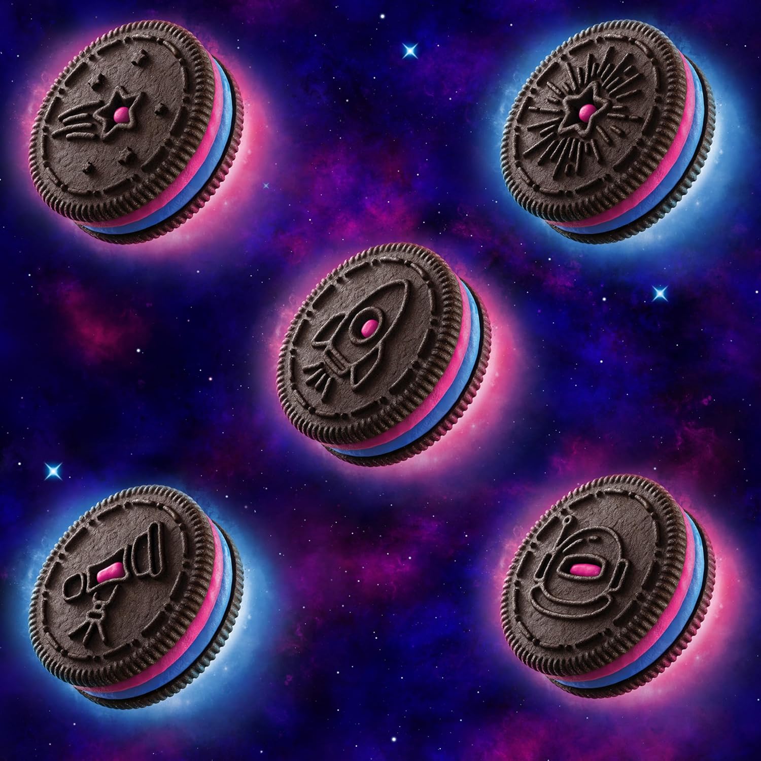 OREO Space Dunk – Galletas sándwich de chocolate, edición limitada, 10. ...