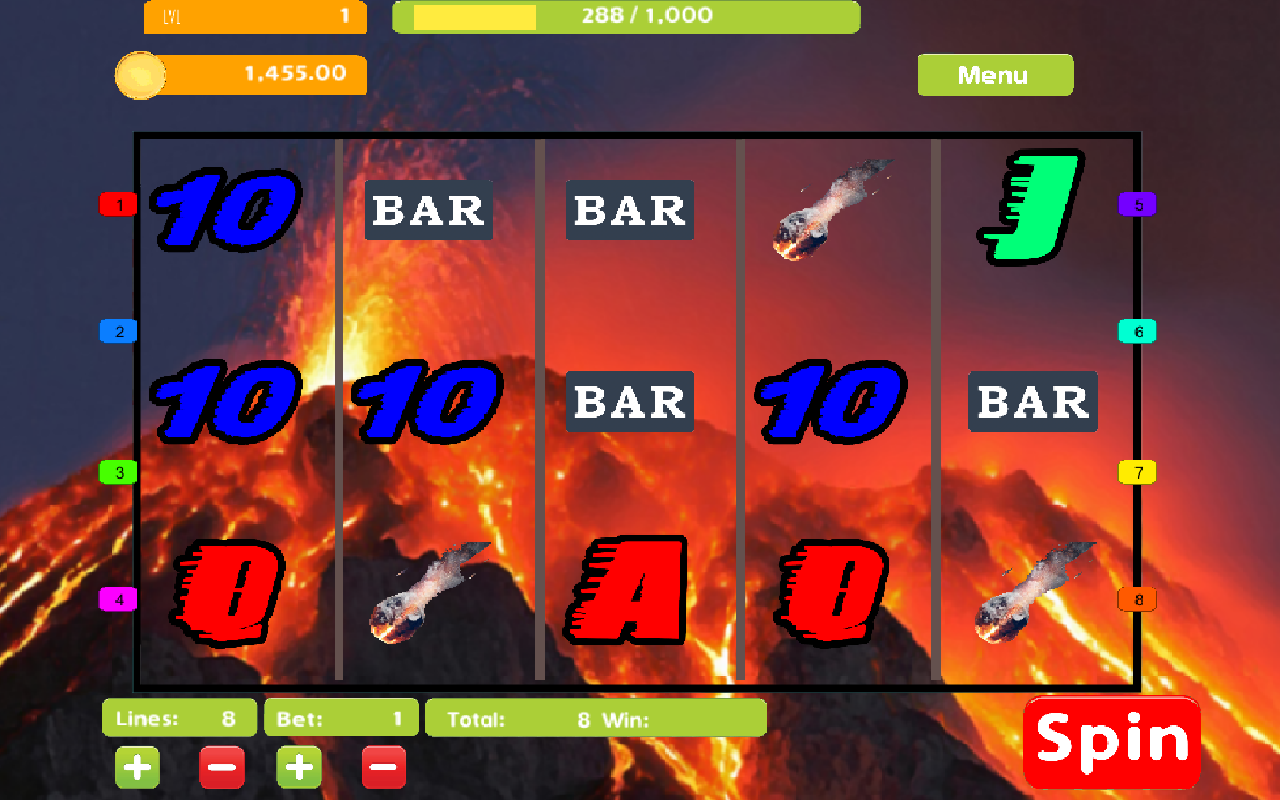 Meteor Blast Storm Shooting Star Asteroid Jackpot Lucky Casino Slot ...