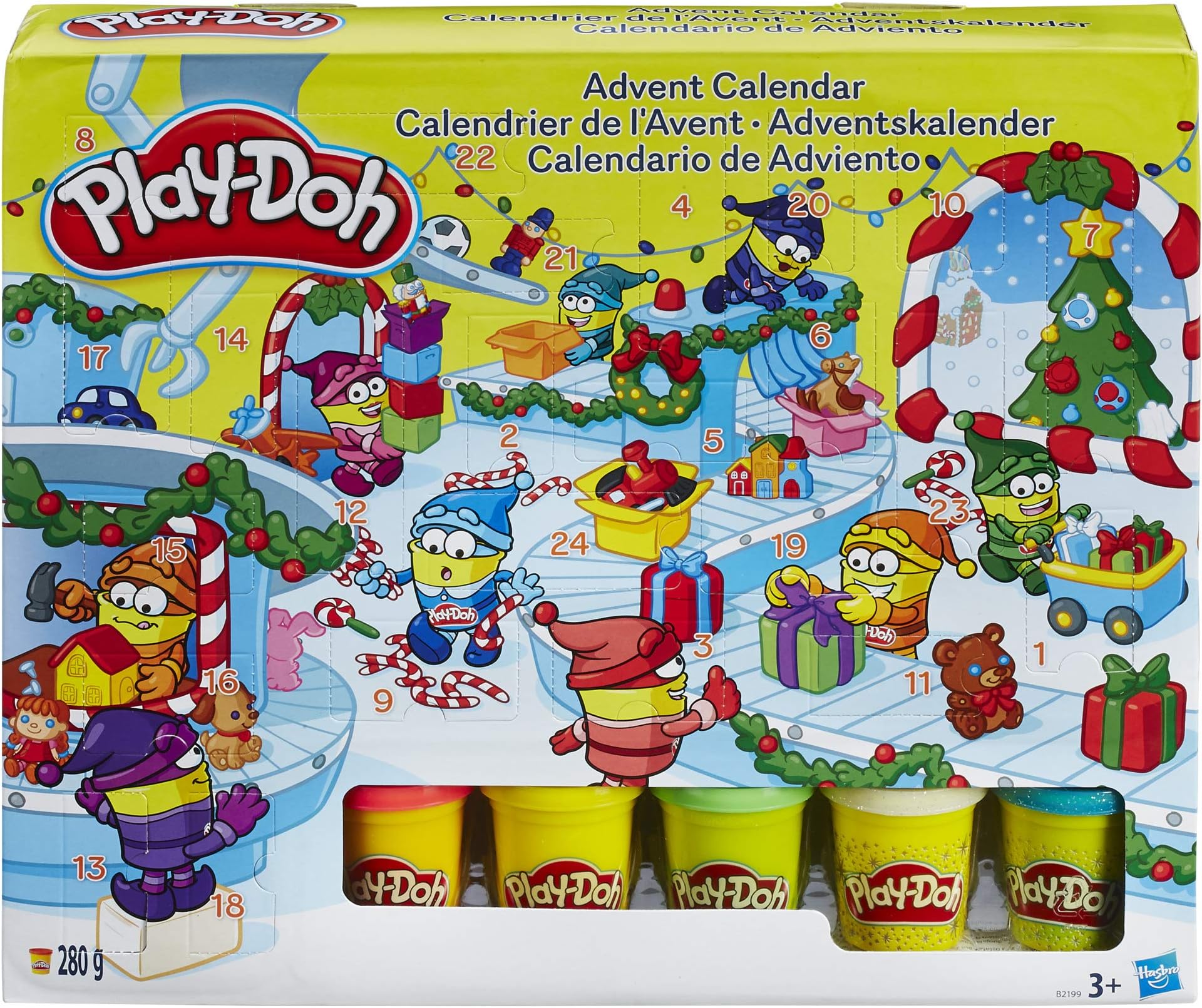 Amazon.com: Play-Doh Advent Calendar : Toys & Games