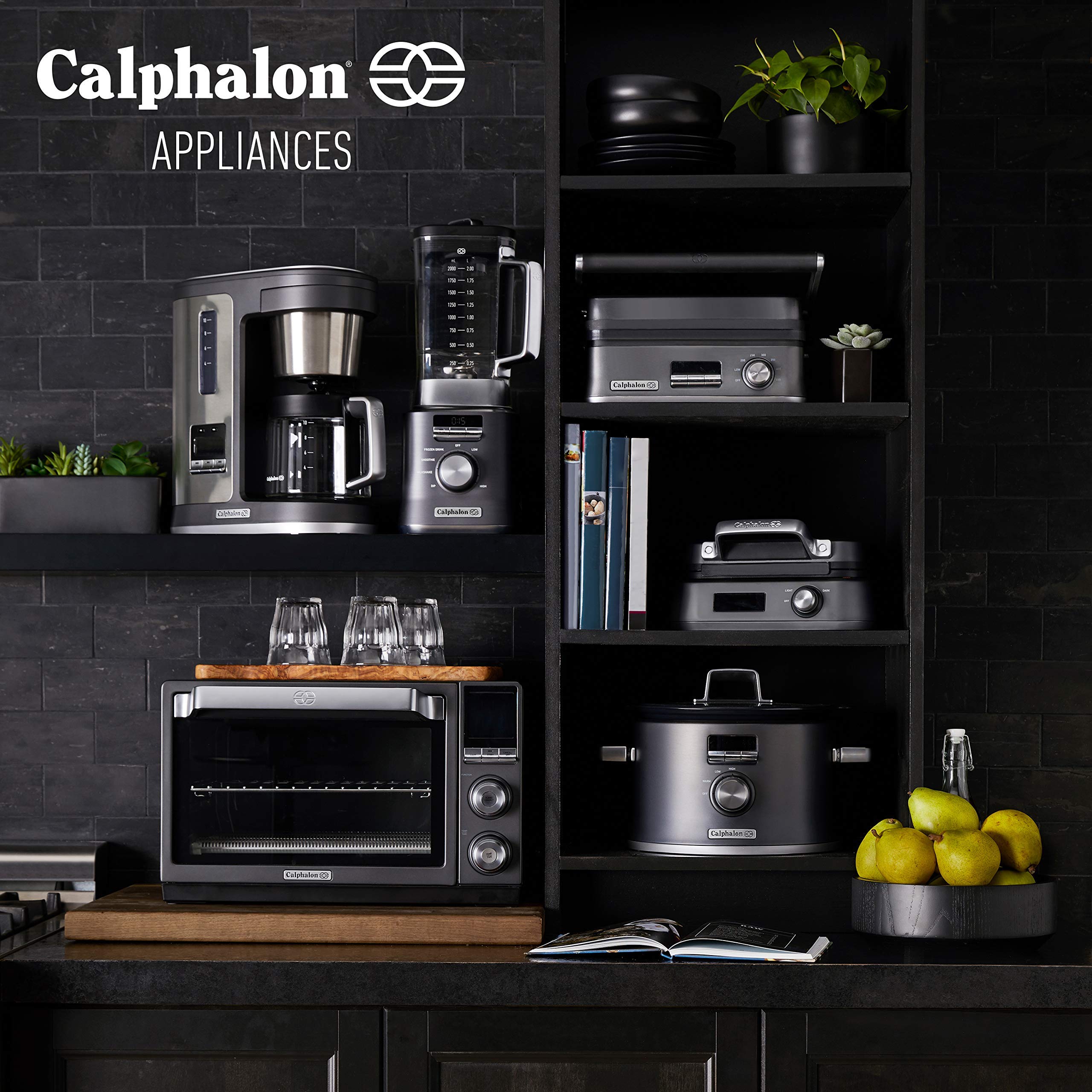 Snapklik.com : Calphalon Special Brew 10-Cup Coffee Maker, Dark ...