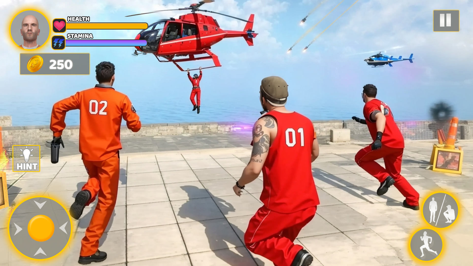 Catch Naughty Stickman Police Barry Prison Escape - Hiding Police Fun ...