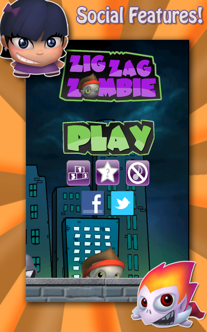 Zig Zag Zombie - App on Amazon Appstore