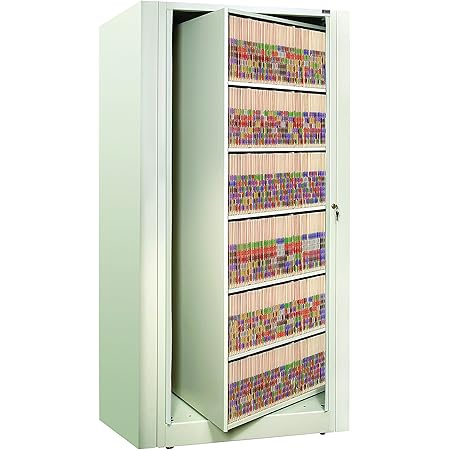 Amazon.com: Datum Storage Ez2 Rotary File Shelving 6 High With Letter ...