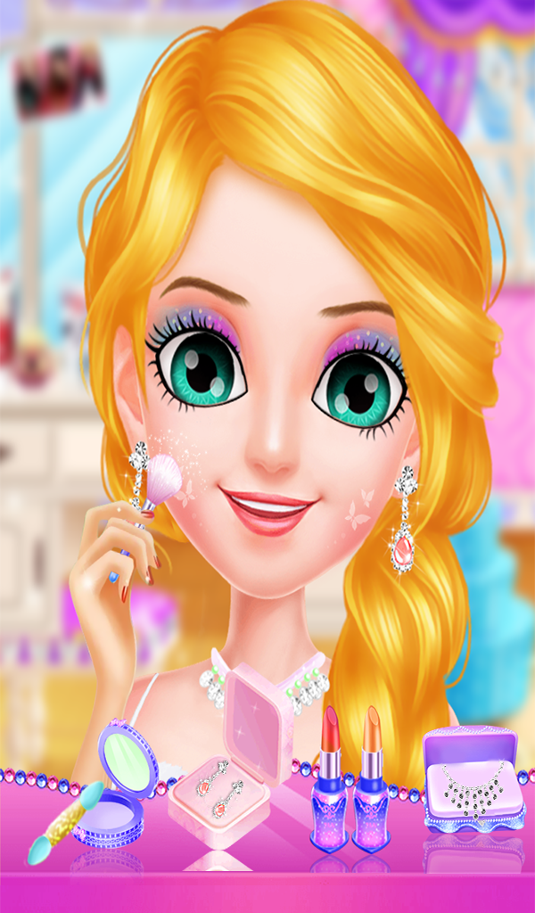 Little Princess Makeover Mania: Pink Princess Makeover - App on Amazon ...