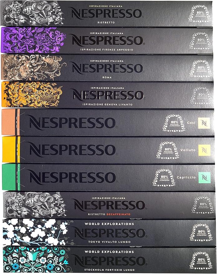 Nespresso Capsules (Pack of 100) : Amazon.co.uk: Grocery