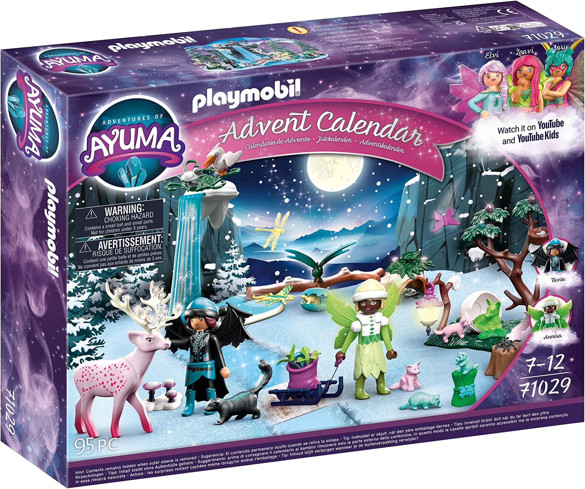 Playmobil 71086 Calendrier De L Avent 1 2 3 Aqua Avec 24 Surprises