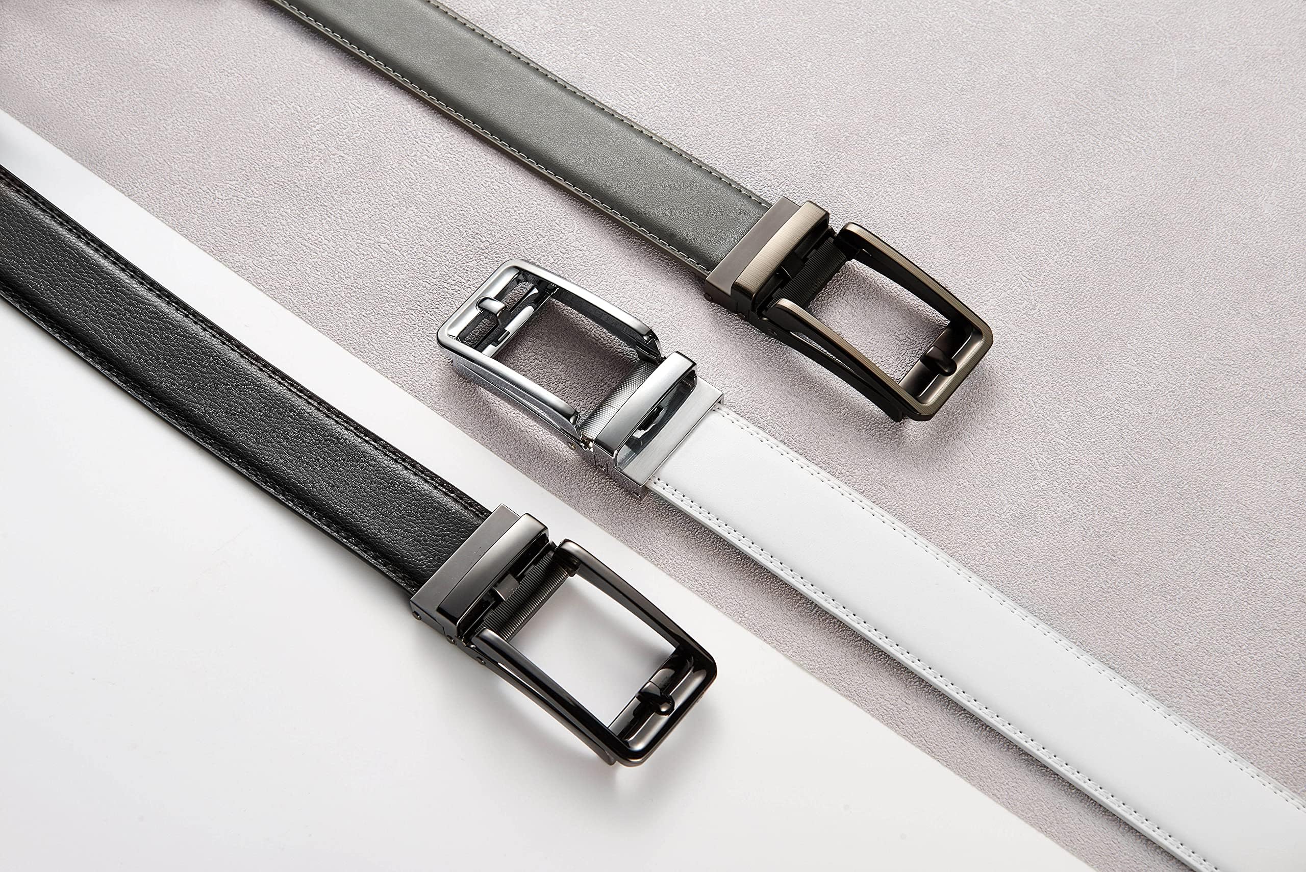 Snapklik.com : Click Belts For Men - Mens Ratchet Belt 1 3/8" For Dress ...