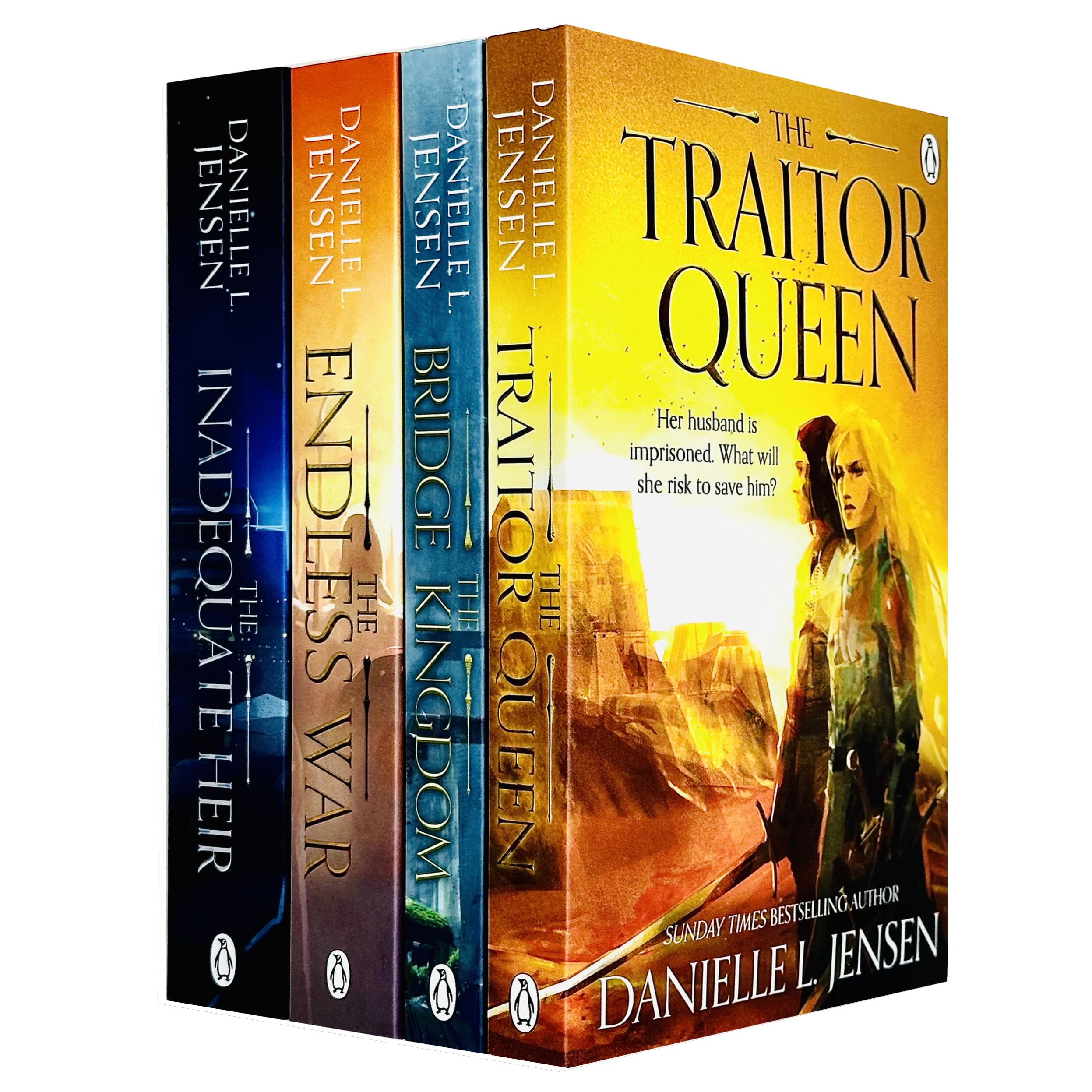 The Traitor Queen & The Bridge Kingdom By Danielle L. Jensen 4 Books ...