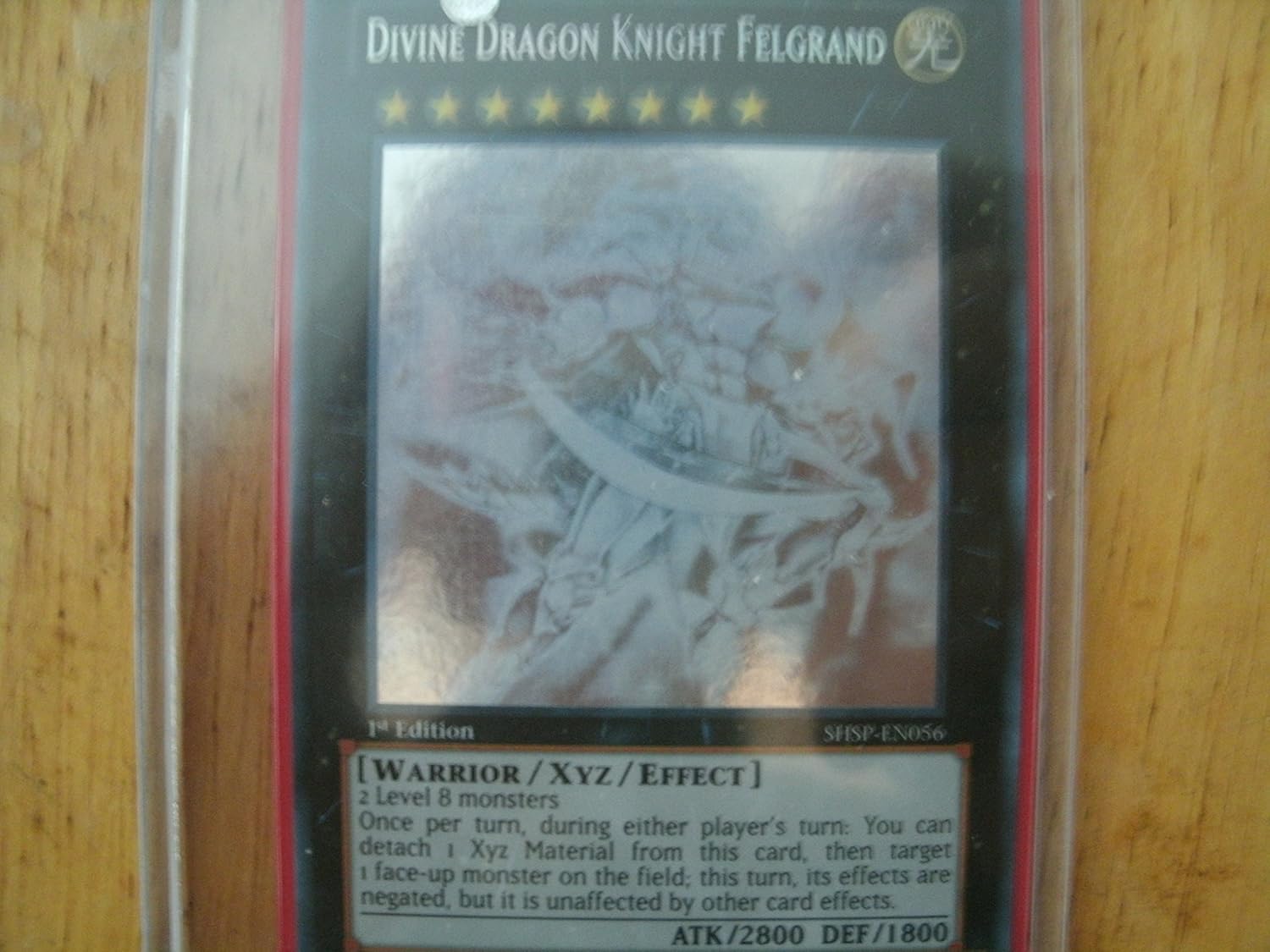 Amazon.com: YU-GI-OH! - Divine Dragon Knight Felgrand (SHSP-EN056 ...