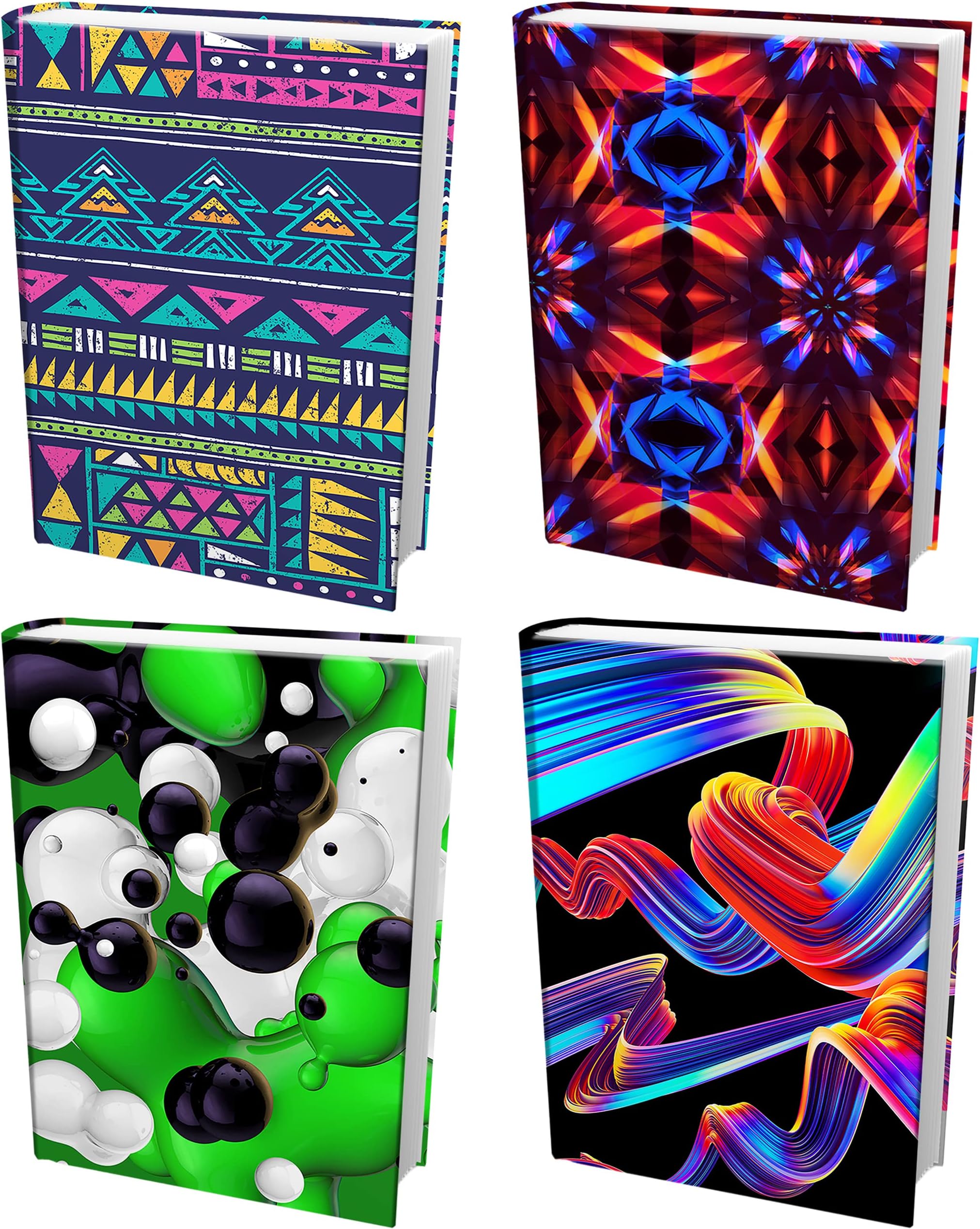 Amazon.com: Easy Apply, Reusable Book Covers 6 Pk. Best 8x10 Textbook ...