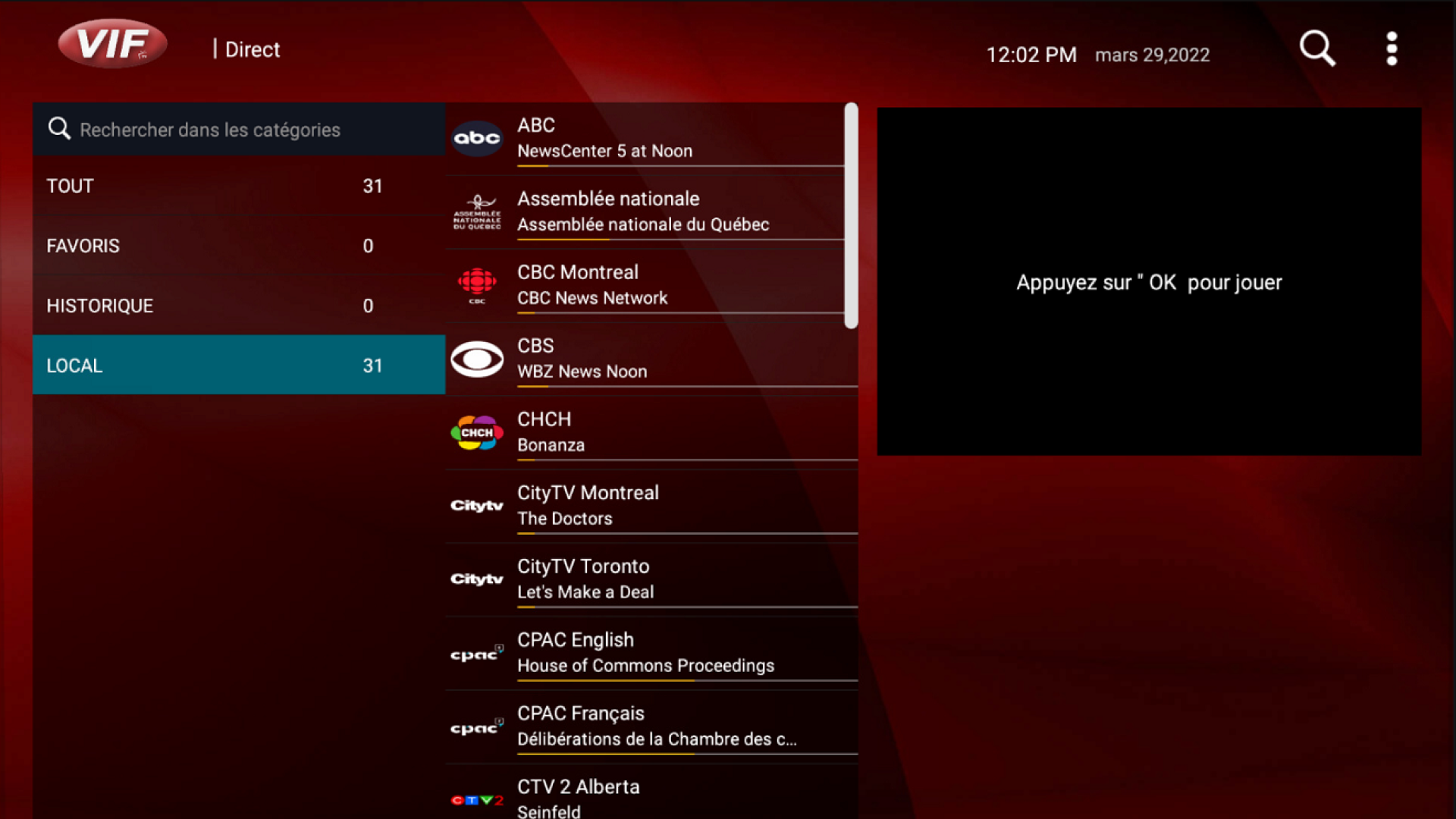 VIF TV - App on Amazon Appstore