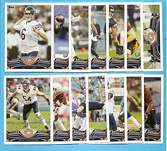 Amazon.com: 2013 Topps Football Chicago Bears 14 Card Team Set ...