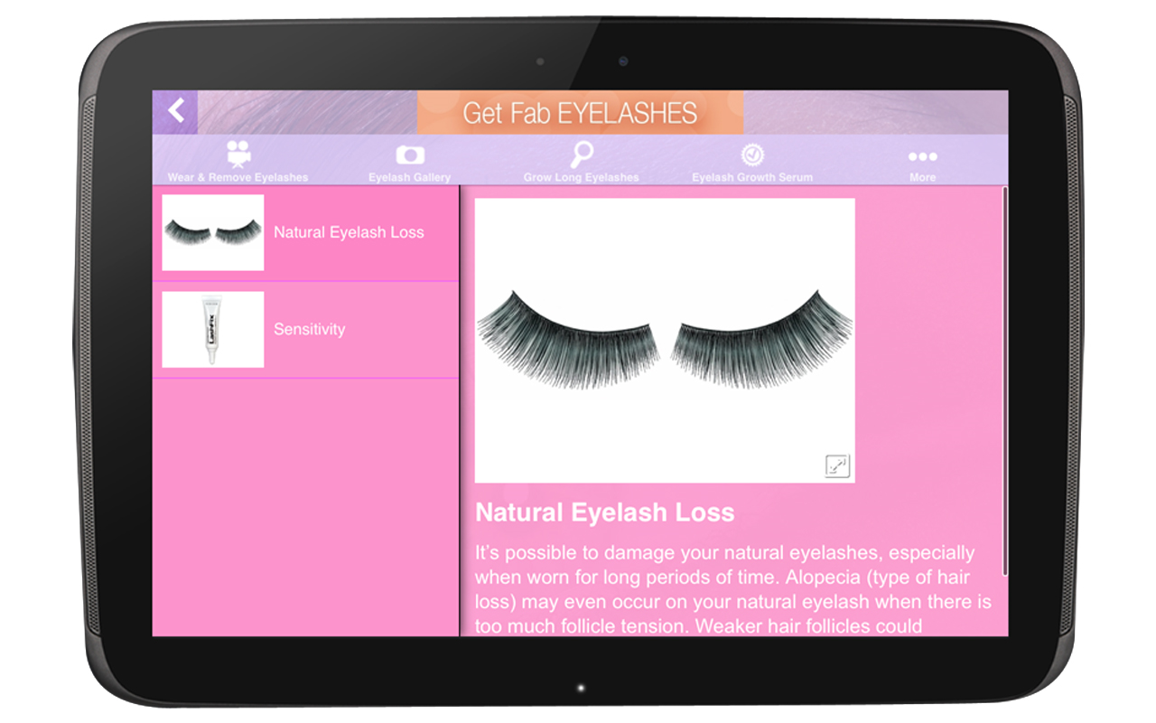 Get Fab Eyelashes - App on Amazon Appstore