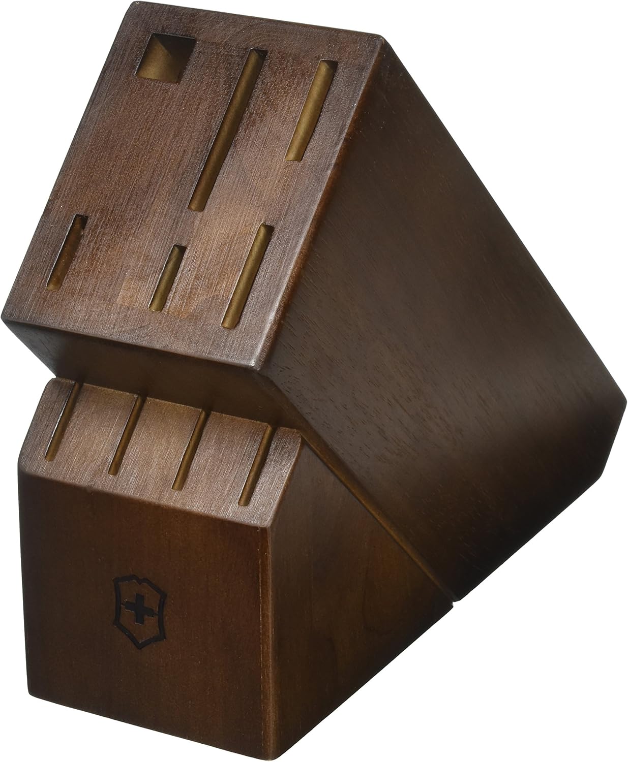 Amazon.com: Victorinox 10-Slot Hardwood Knife Block, Holds 9 Knives and ...