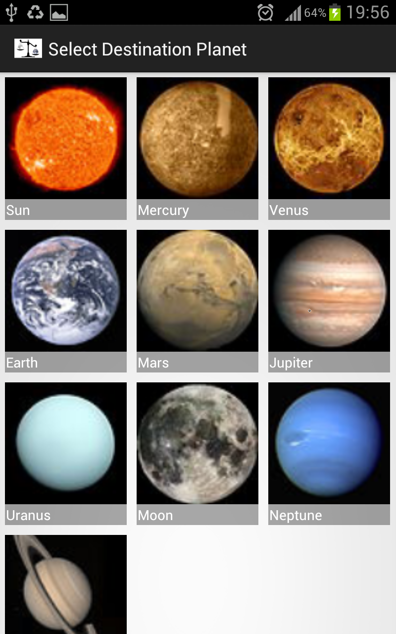 Planet Weight Calculator - App on Amazon Appstore