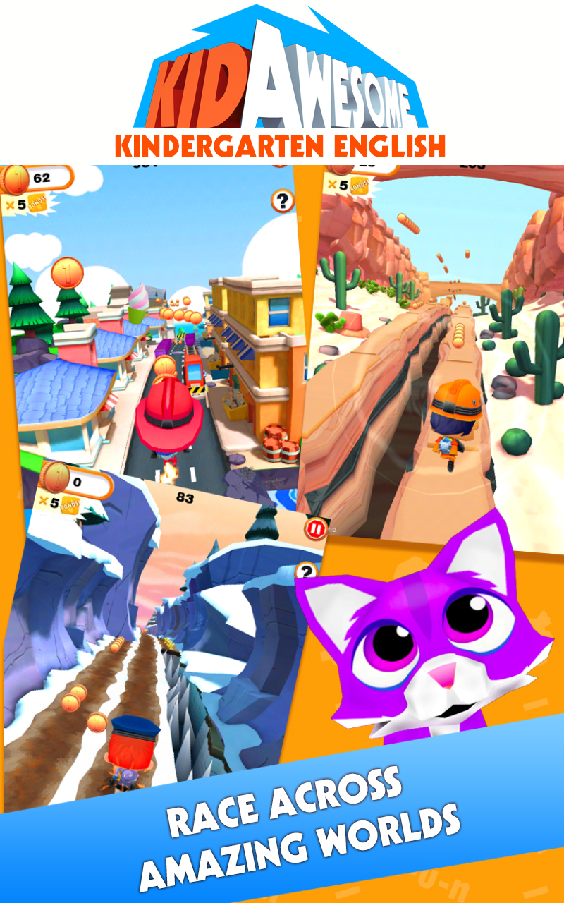 Kid Awesome Kindergarten English - App on Amazon Appstore
