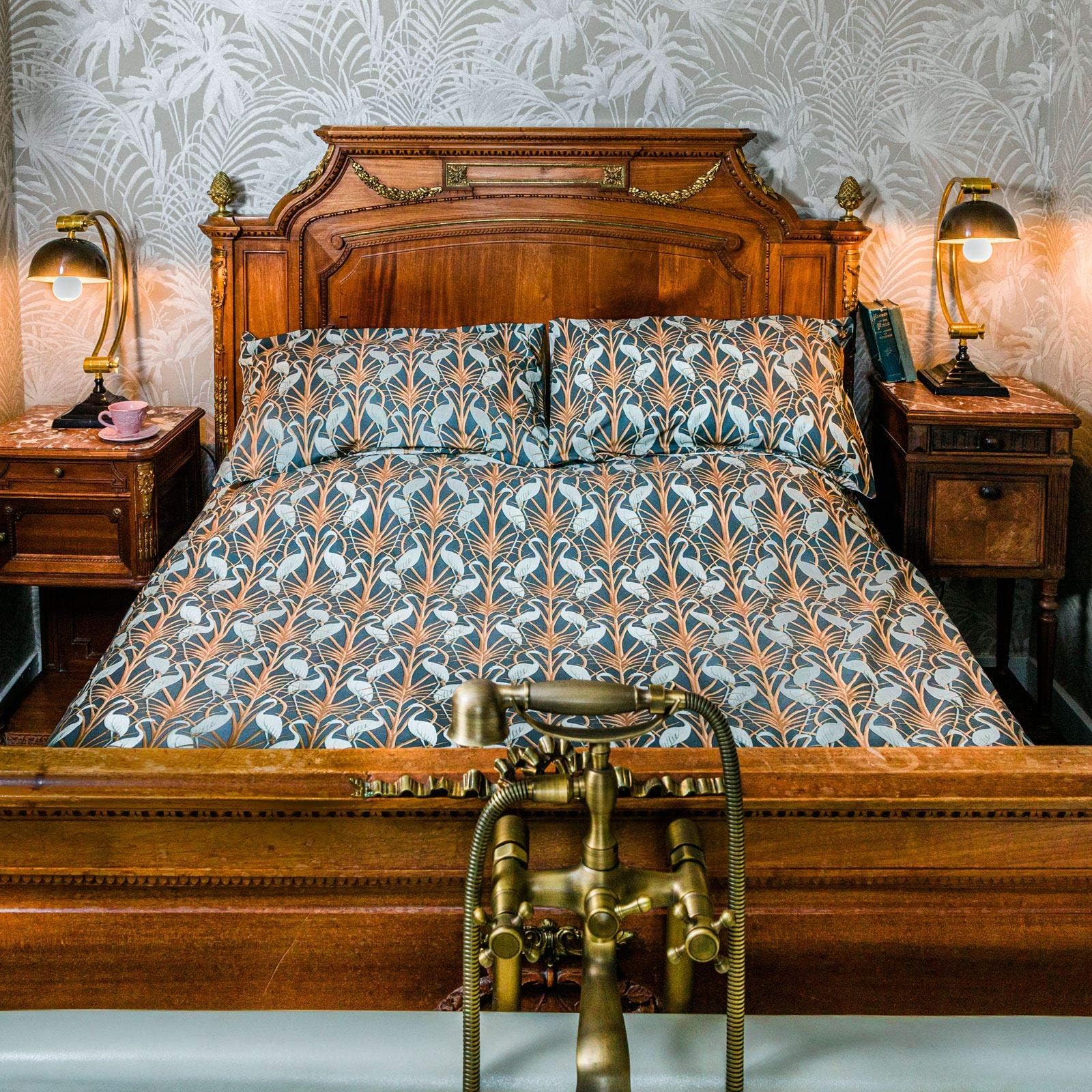 The Chateau by Angel Strawbridge Wallpaper Museum King Duvet Cover Set ...