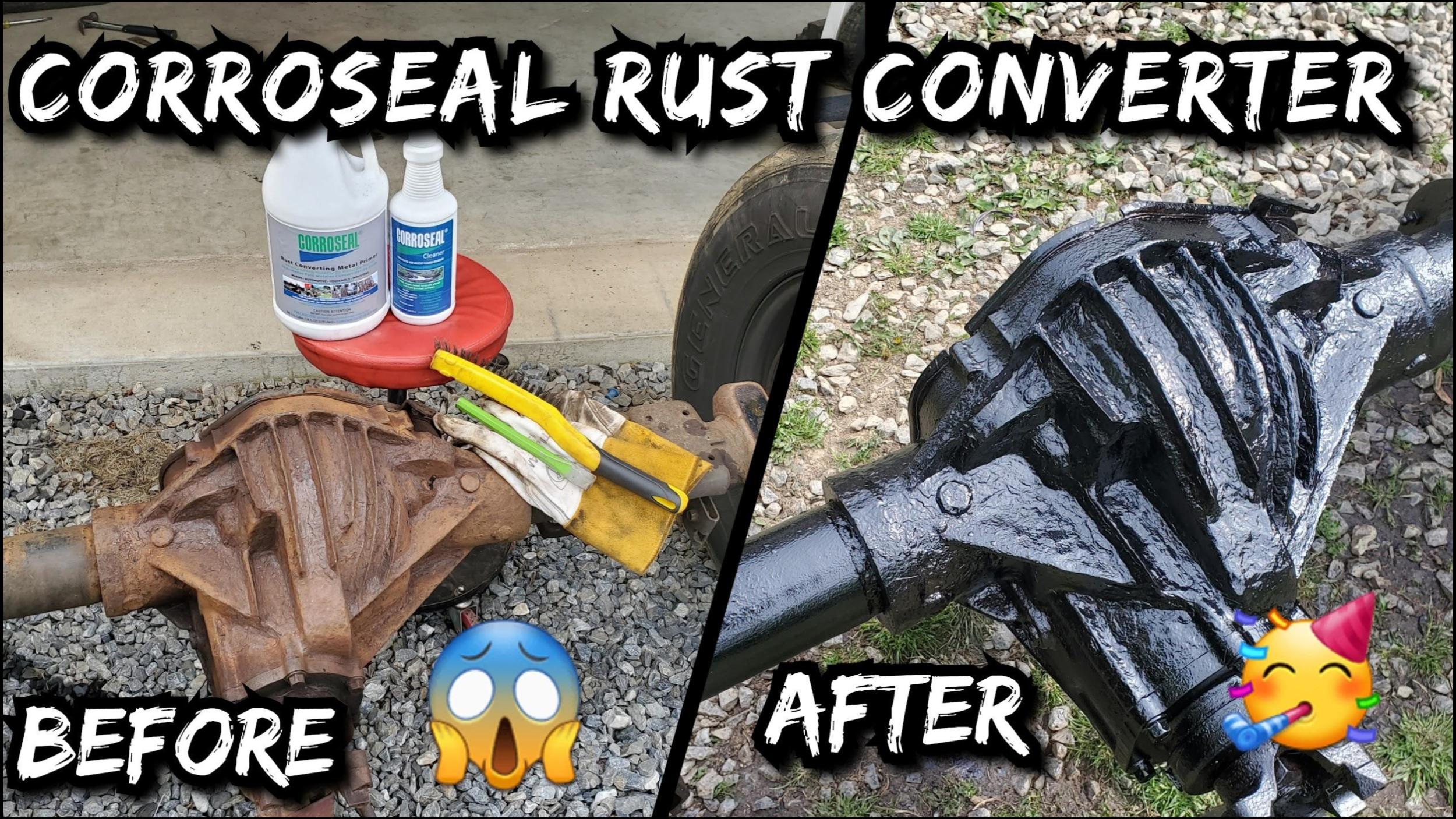 Watch Corroseal Rust Converter Metal Primer - Water Based Coating on ...
