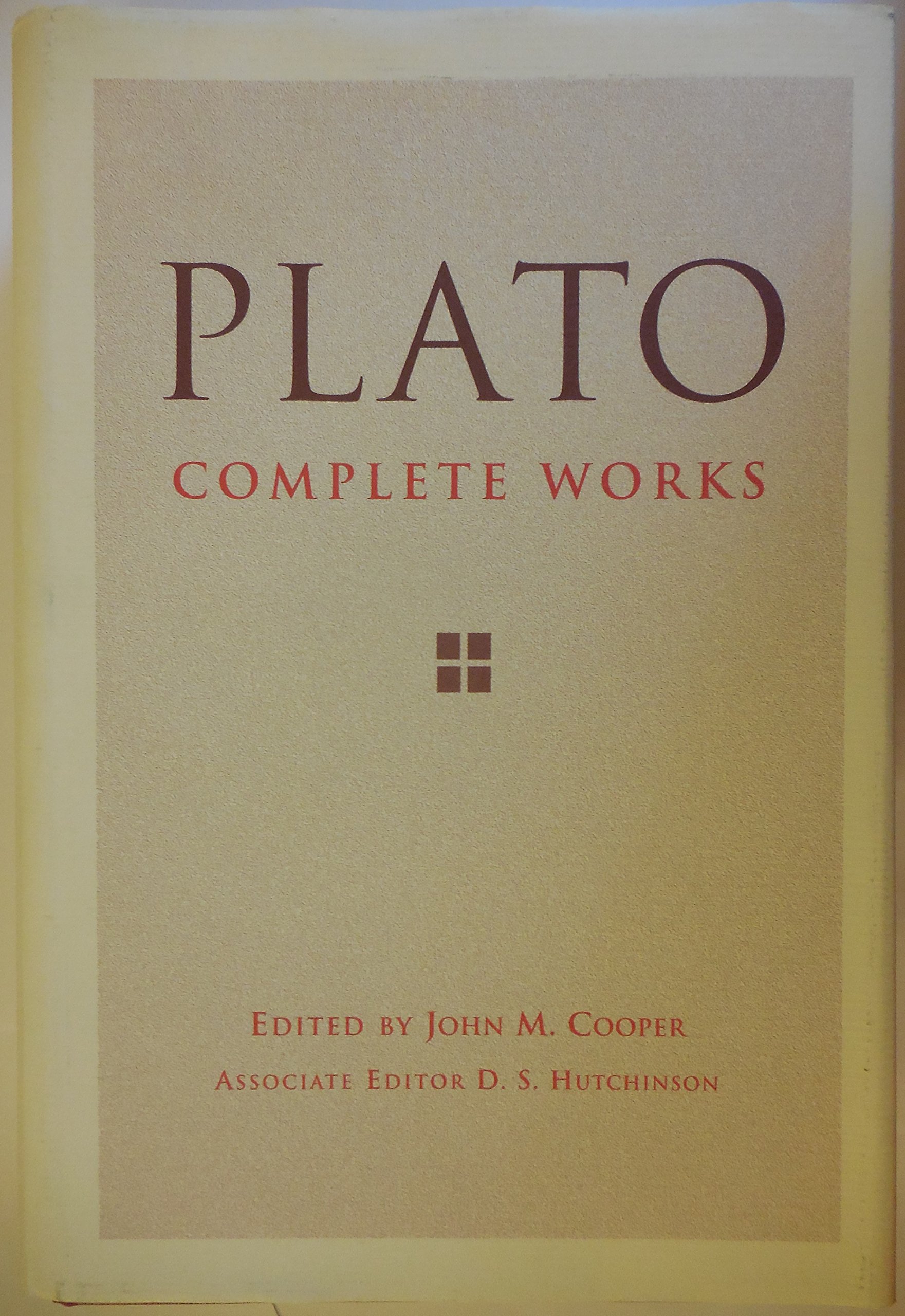 Plato: Complete Works : Plato, J. M. Cooper: Amazon.co.uk: Books