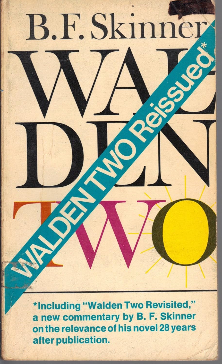 Walden Two (Reissued): Skinner, B. F.: Amazon.com: Books