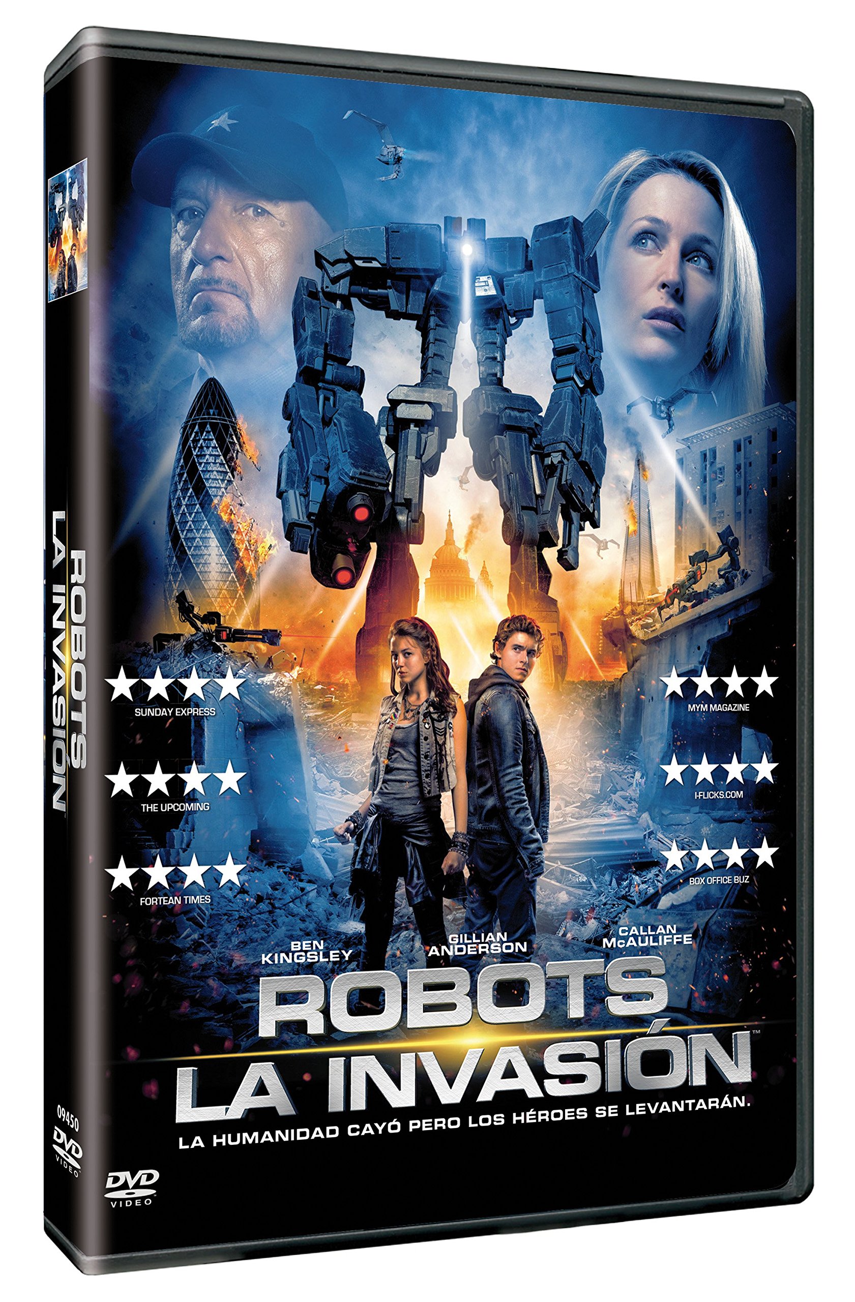 Robots: La Invasión [DVD]: Amazon.es: Ben Kingsley, Gillian Anderson ...