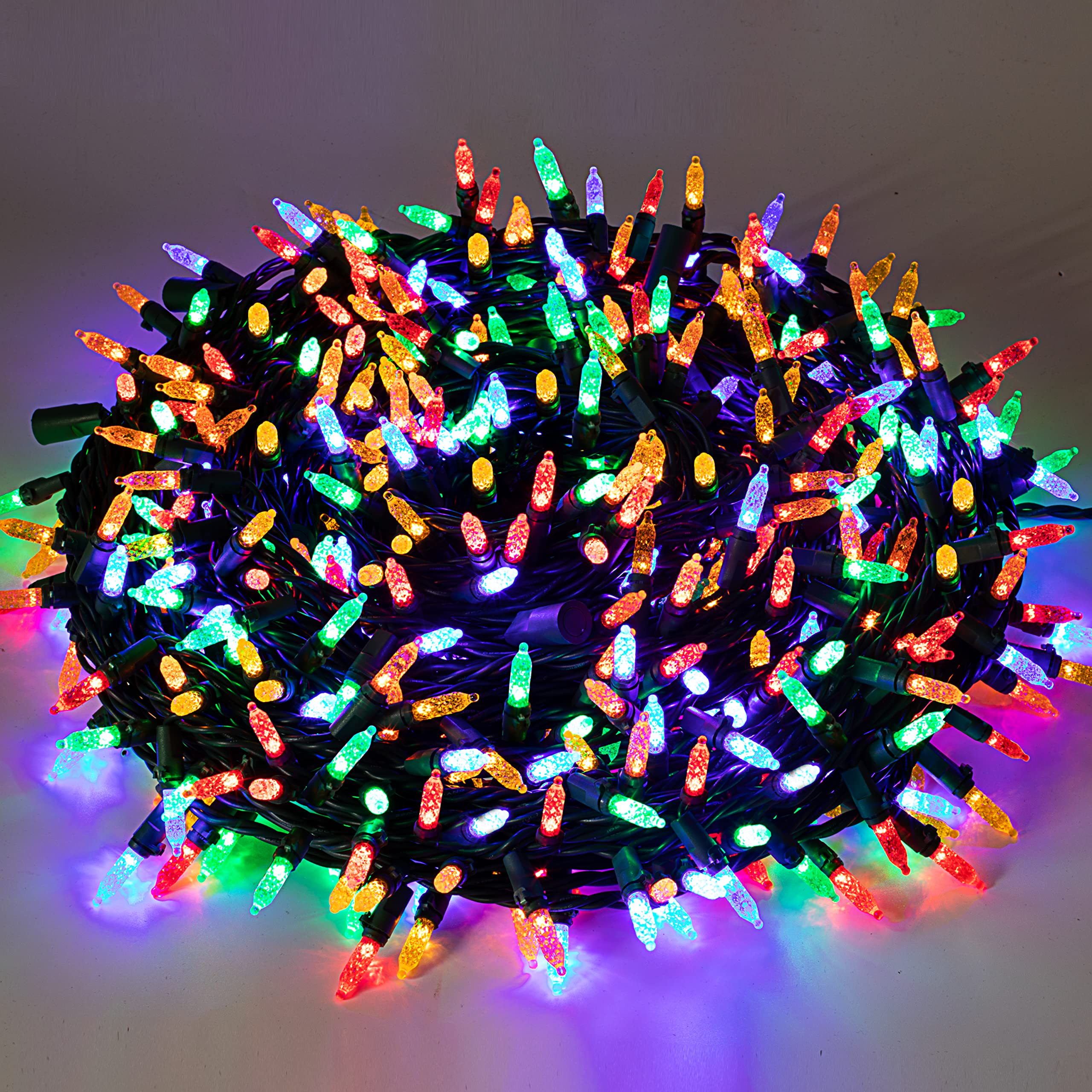 Joiedomi Multicolor LED Christmas Lights,500 (2x250) Christmas Tree ...