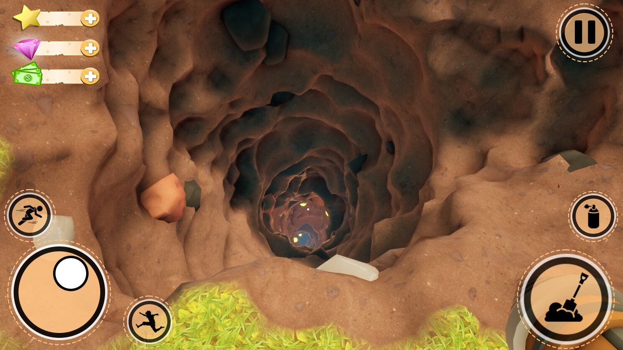 Deep Hole Digging Simulator Games 2025: DEEP HOLES In Backyard Ground ...