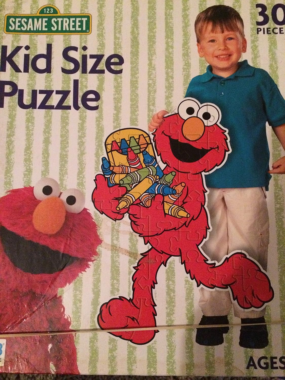 Buy Sesame Street (Elmo) Kid Size Puzzle - 30pc Online at Low Prices in ...
