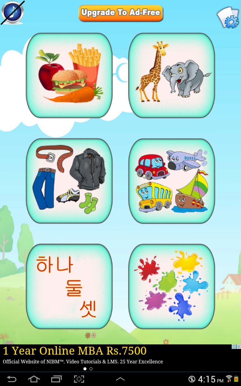 Korean Baby Flashcards Free For Kids - App on Amazon Appstore