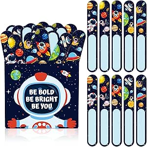 Amazon.com: BkeeCten Personalized Name Flip Stick - 100pcs Outer Space ...