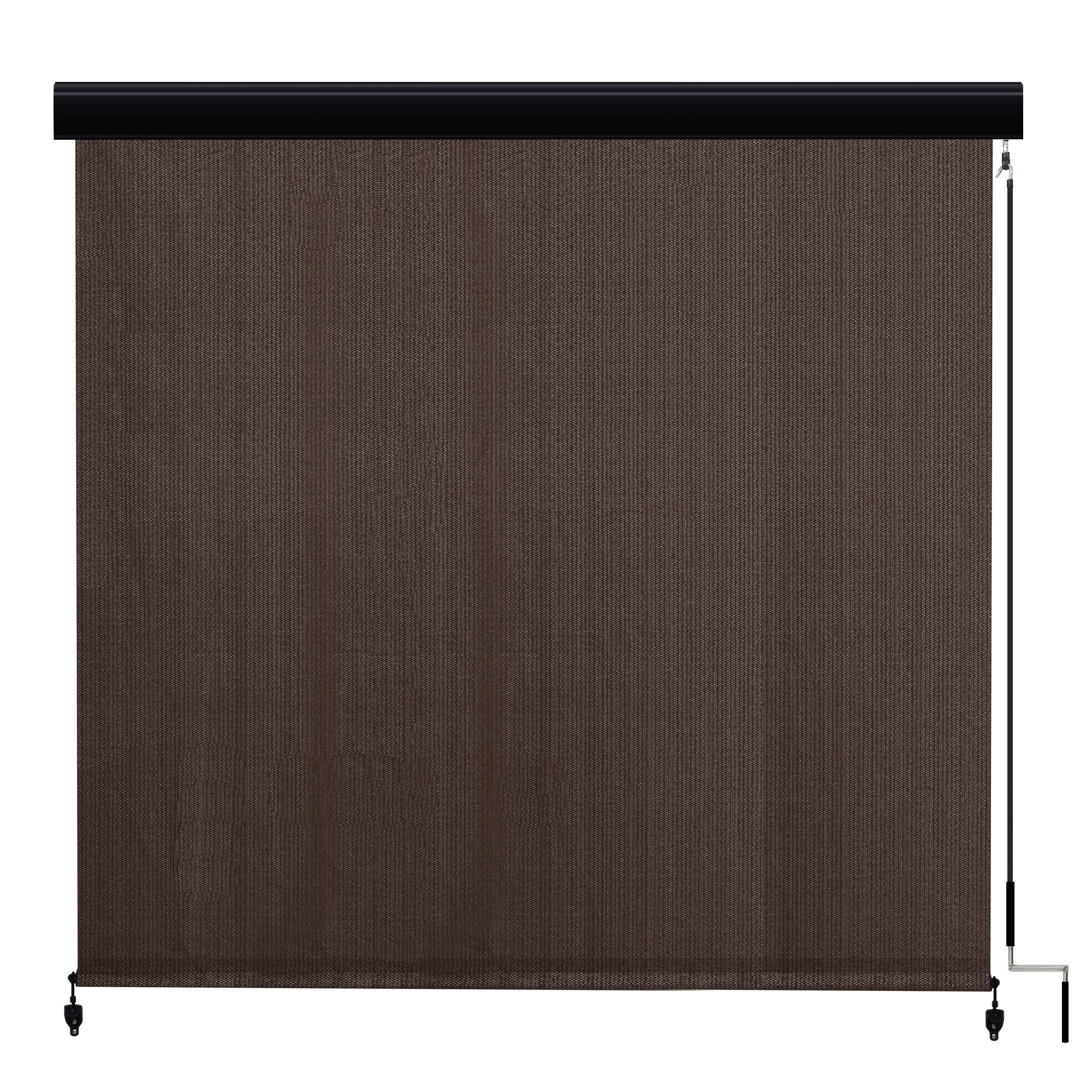 Snapklik.com : VICLLAX Outdoor Premium Roller Shade Privacy Screen For ...