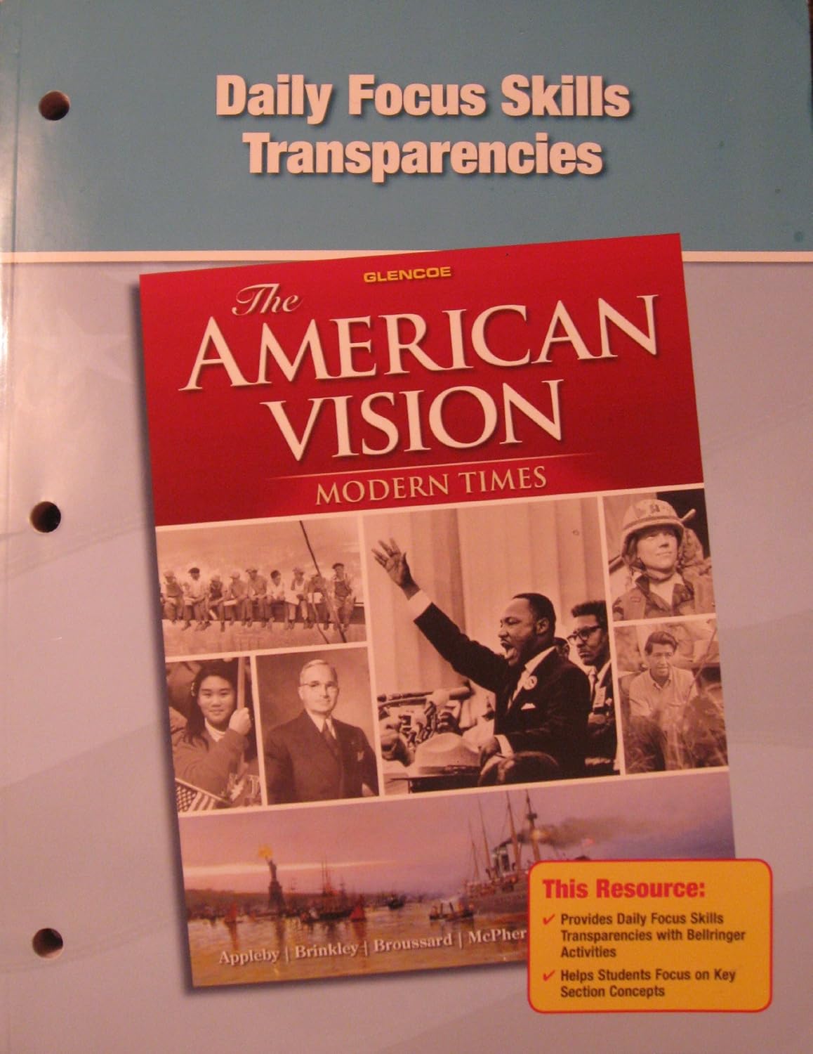 Daily Focus Skills Transparencies (American Vision Modern Times ...