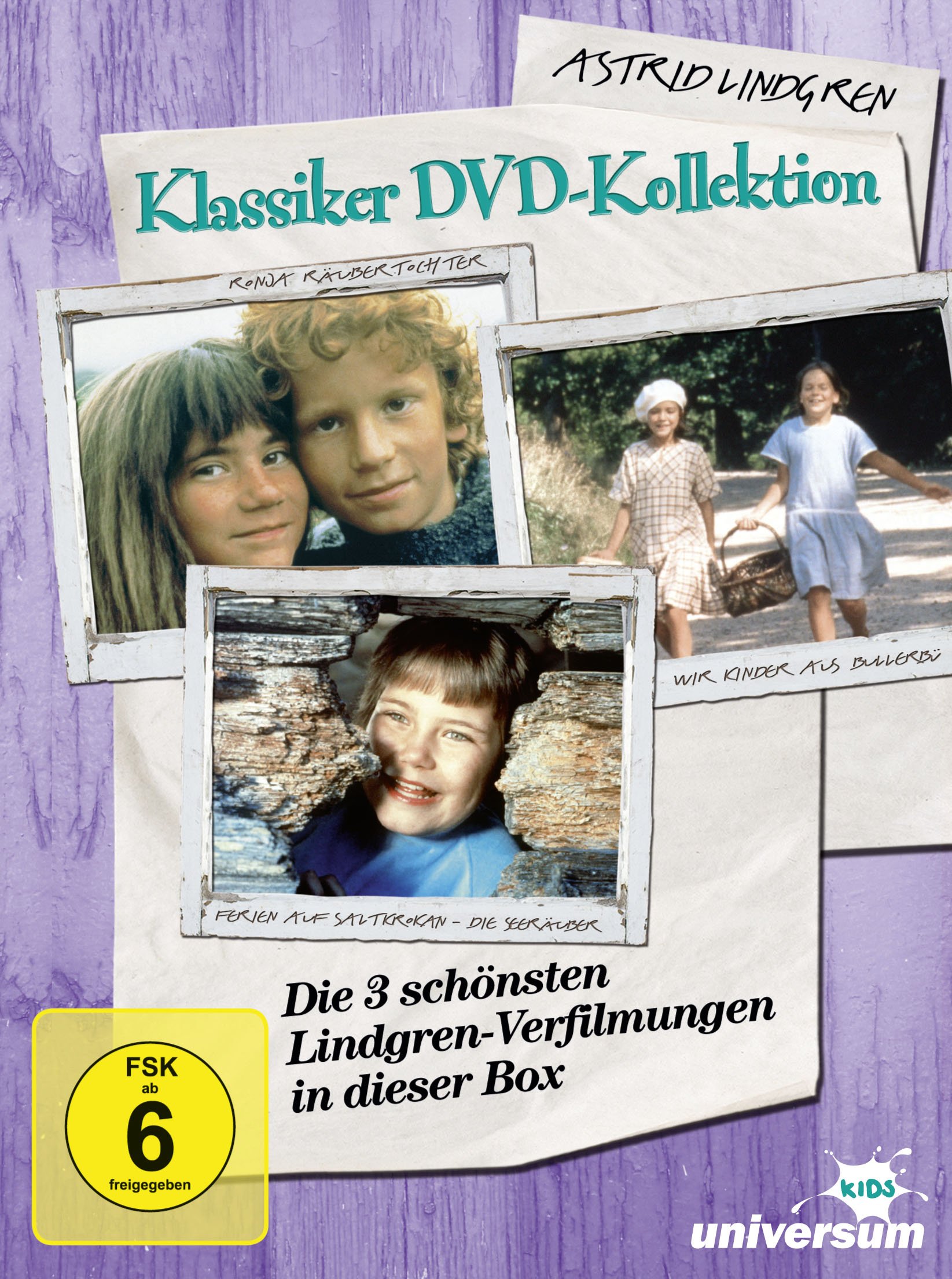 Astrid Lindgren Klassiker-Kollektion [3 DVDs]: Amazon.de: Lindgren ...