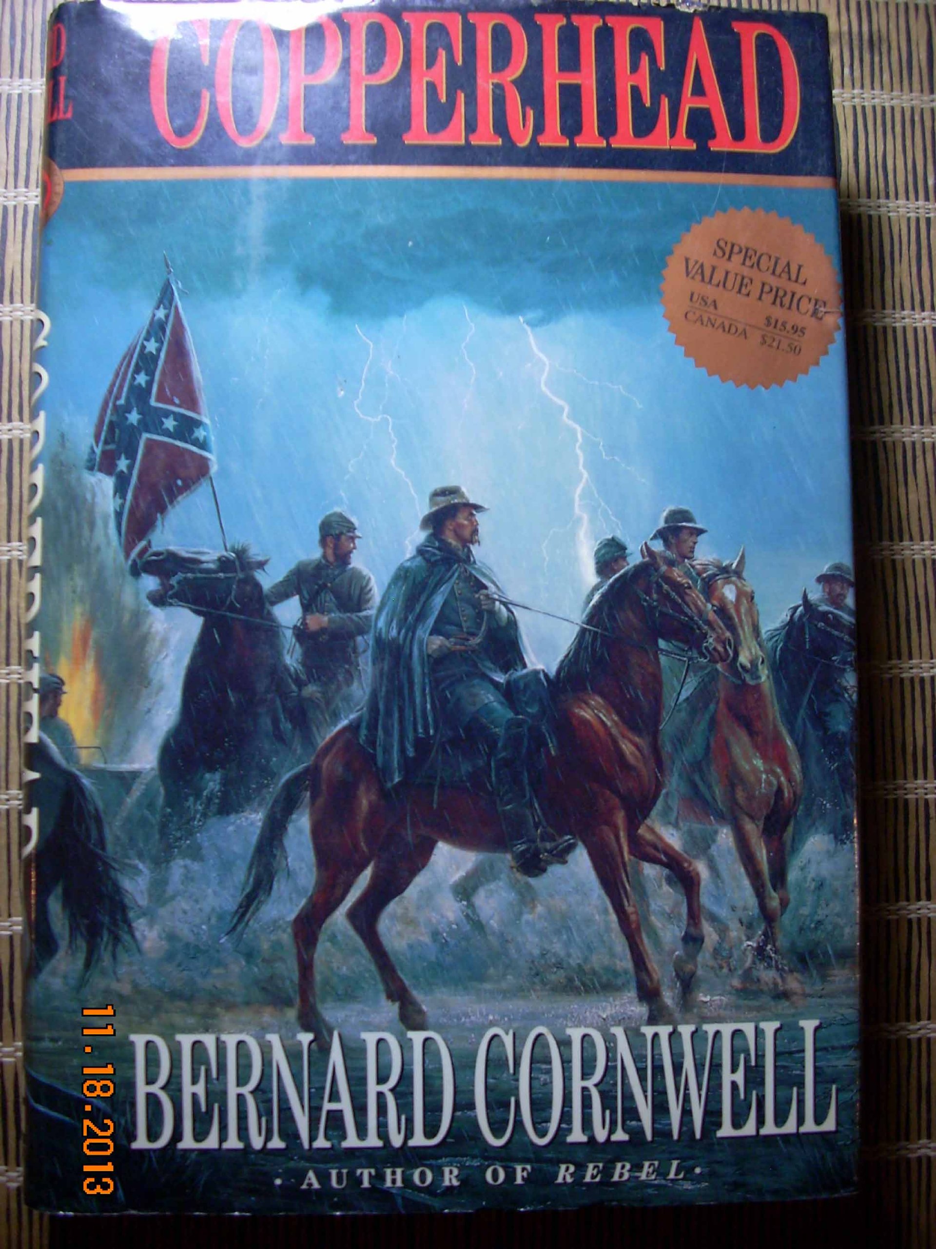Amazon.com: Copperhead (Starbuck Chronicles): 9780060177669: Cornwell ...