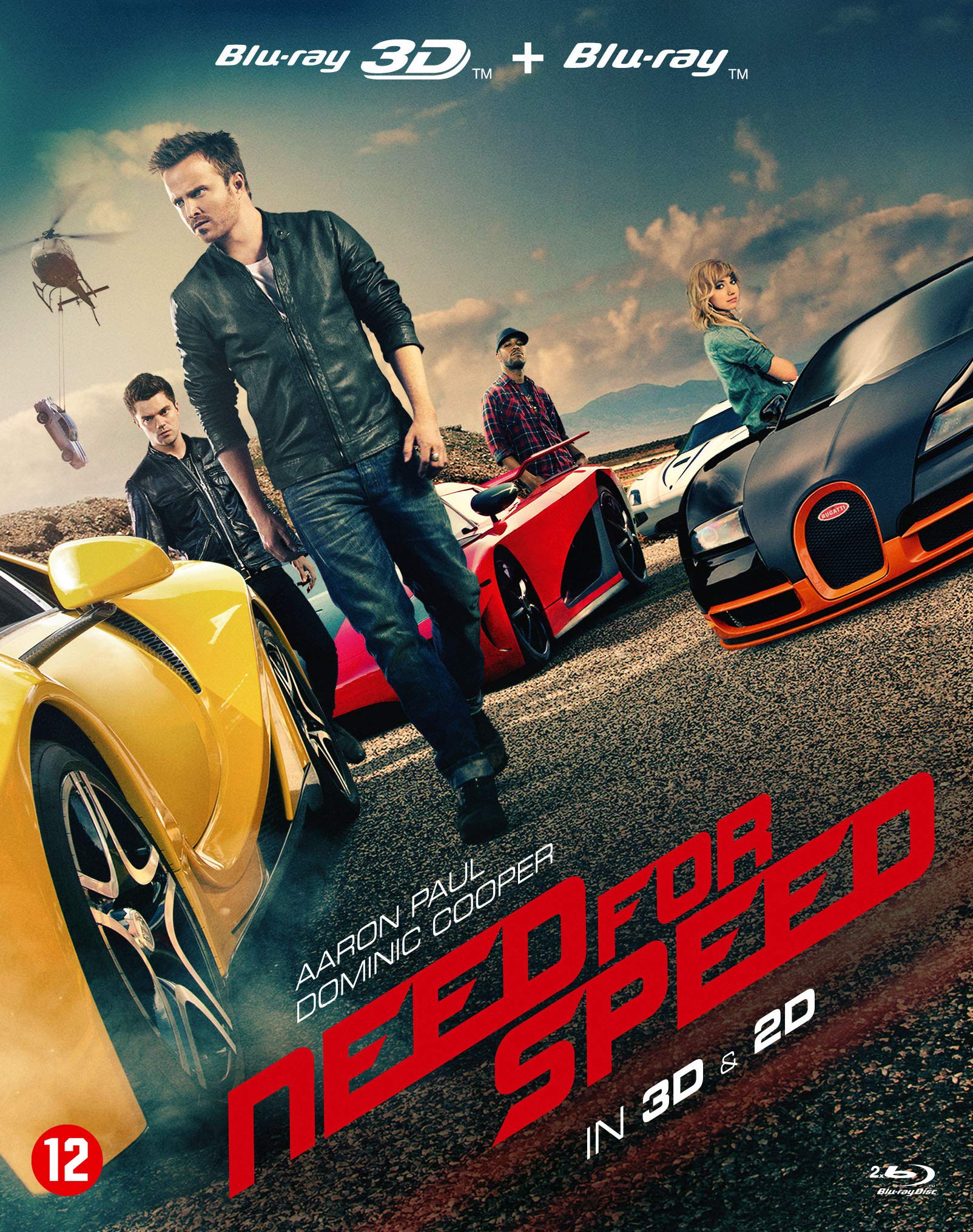 Amazon.com: Need for Speed 3D - 2-Disc Set (3D & 2D) [ Blu-Ray, Reg.A/B ...