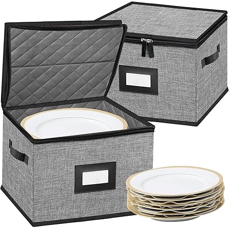 Amazon.com: China Storage Set, Hard Shell and Stackable, for Dinnerware ...