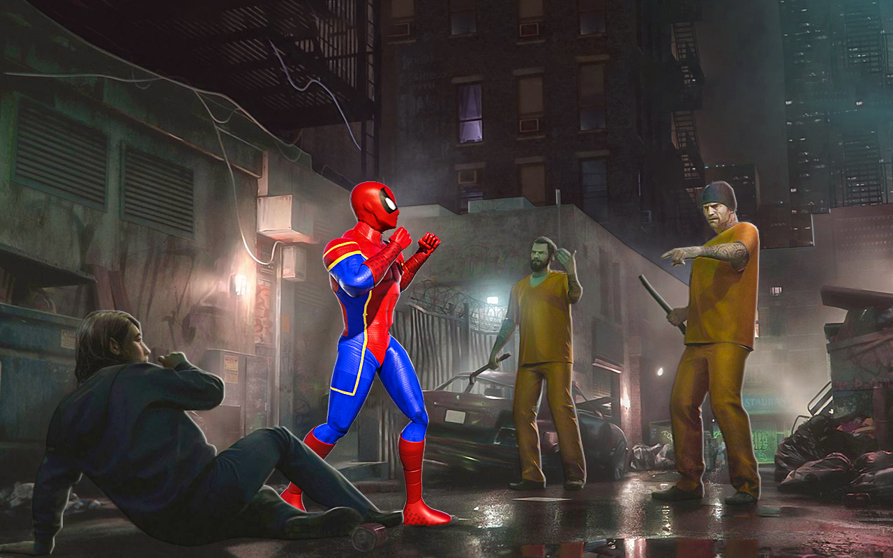 Spider Hero Spider Robot Game | Spider mann Game | Flying Spidermann ...