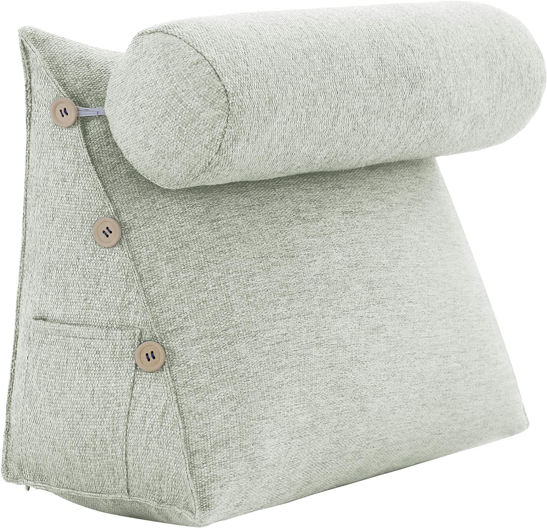 Coseyil Coussin de lecture - Coussin de dossier triangulaire - Avec ...