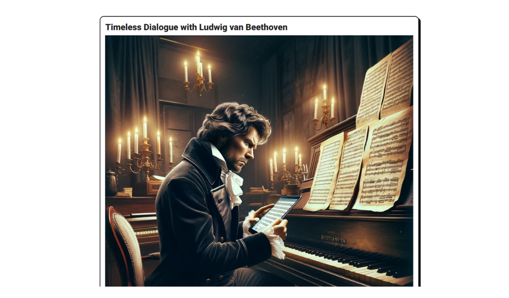 Timeless Dialogue with Ludwig van Beethoven - App on Amazon Appstore