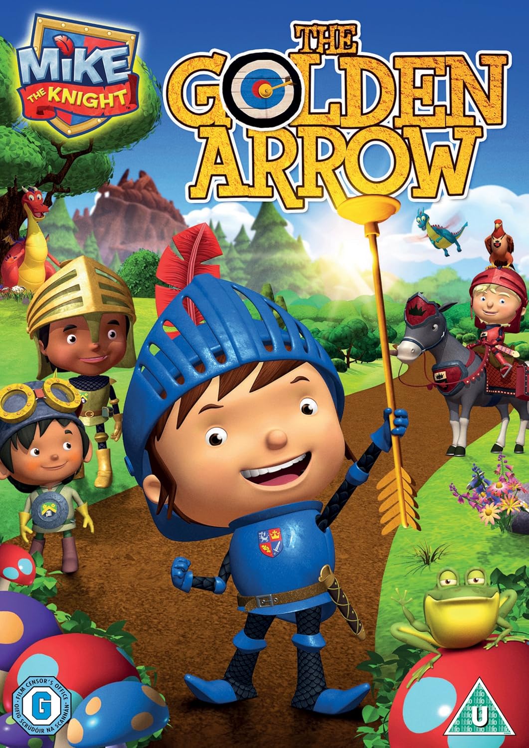 Mike The Knight: The Golden Arrow [DVD]: Amazon.co.uk: Erin Pitt, Louis ...