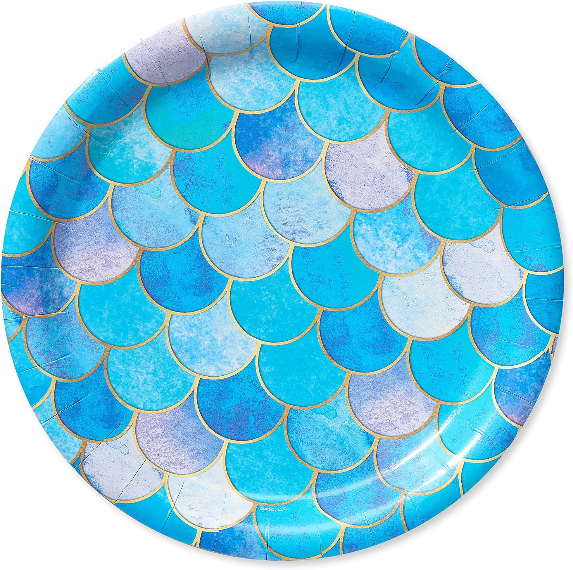Amazon.com: Meri Meri Mermaids Swimming Plates (Pack of 8) : Toys & Games