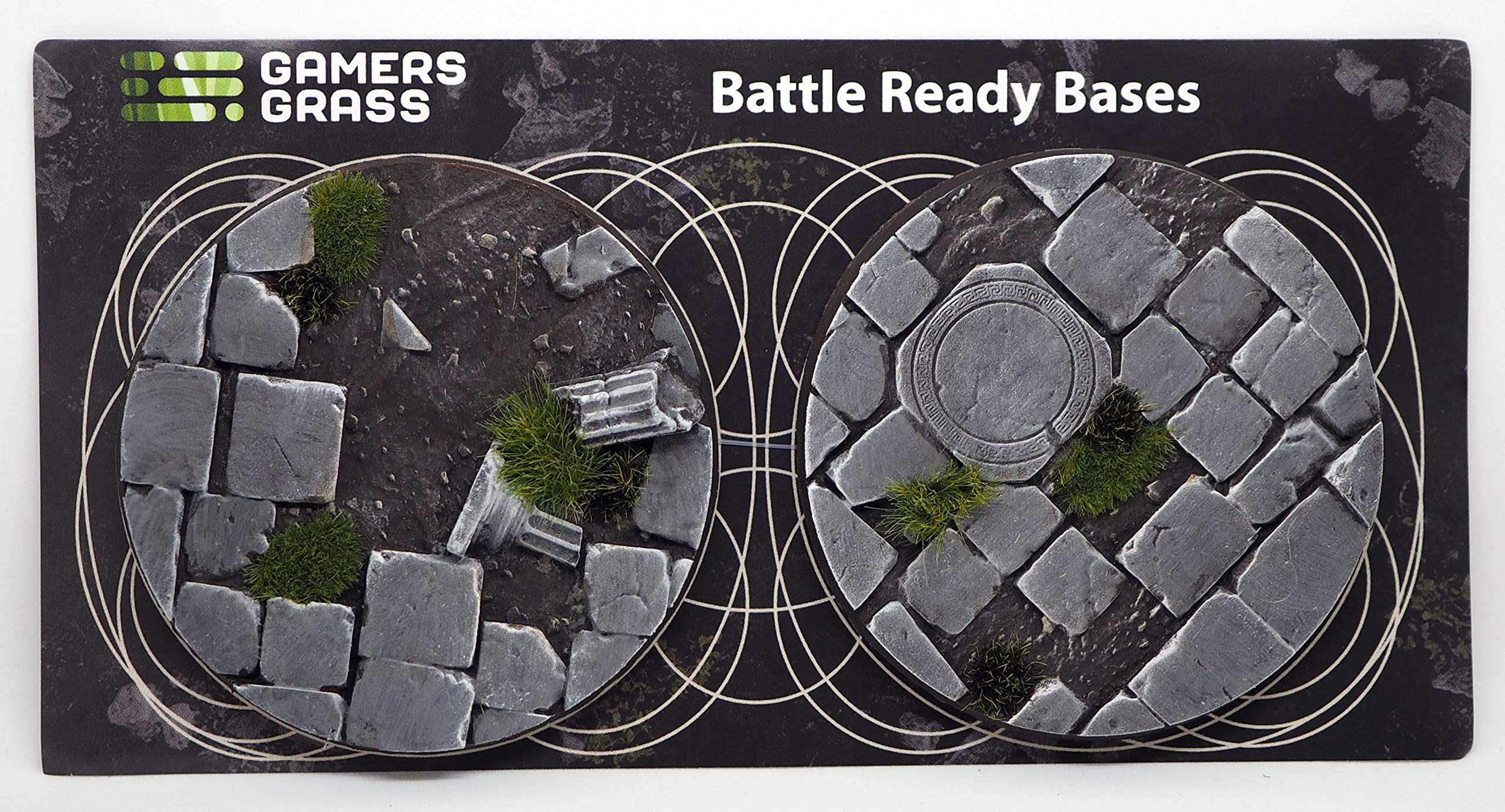 Amazon.com: Gamers Grass Temple Bases Round 60mm (x2) - Ancient Fantasy ...