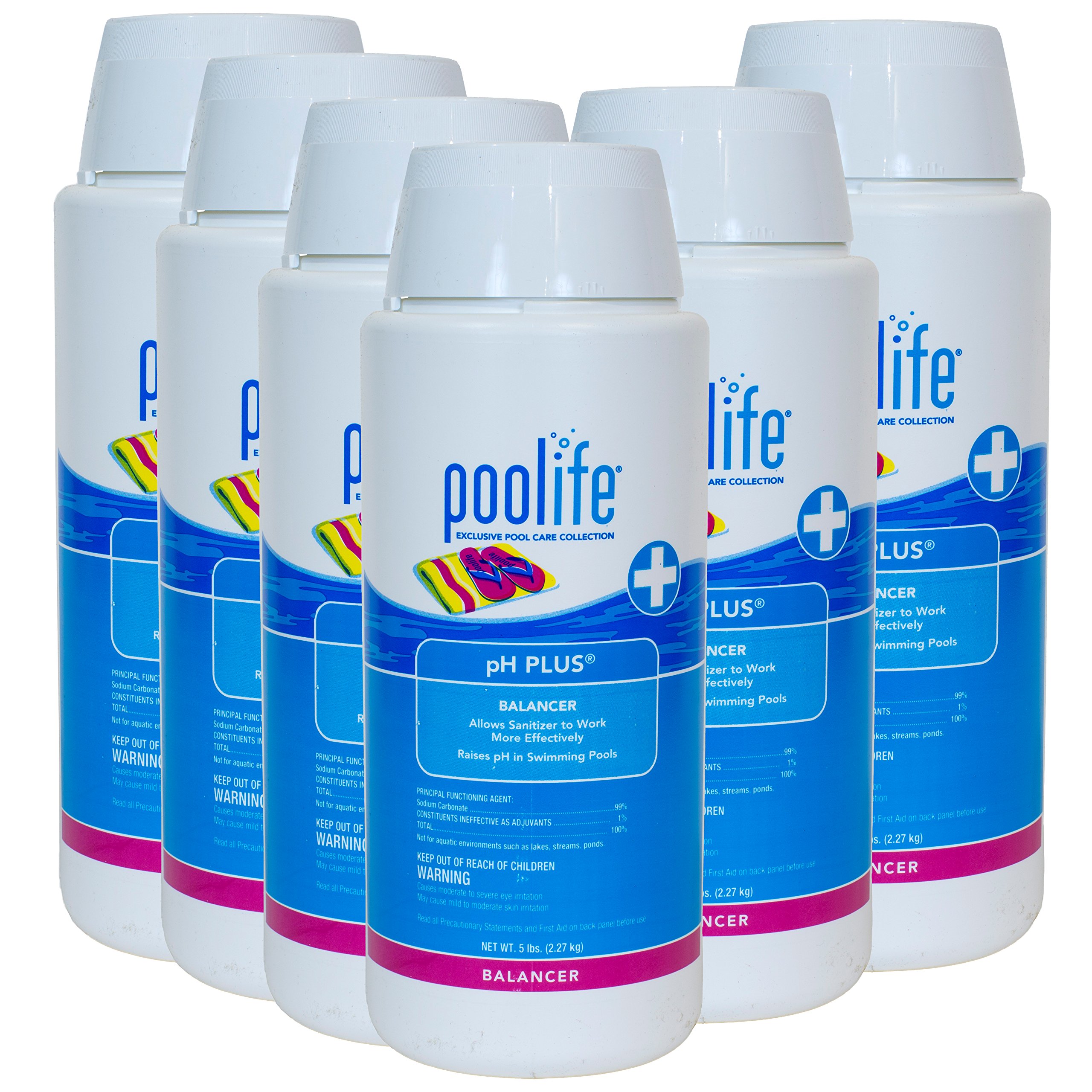 Amazon.com: POOLIFE pH Plus (5 lb) (6 Pack)