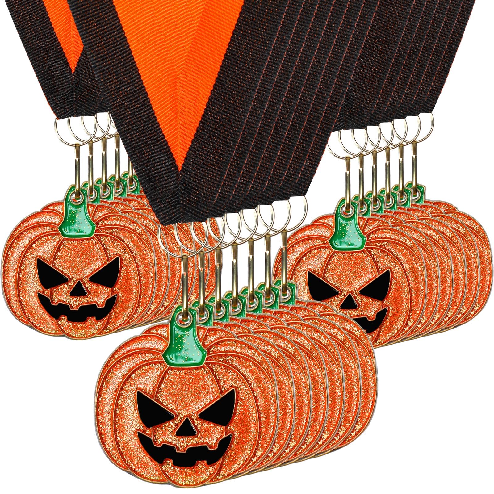 Snapklik.com : Loetere 20/40/60 Pcs Halloween Medals Bulk Spider ...