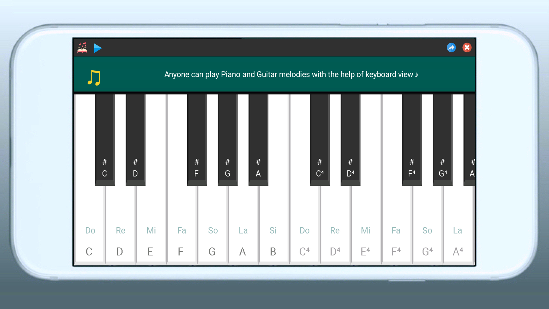 Learn Piano letter notes songs - App on the Amazon Appstore
