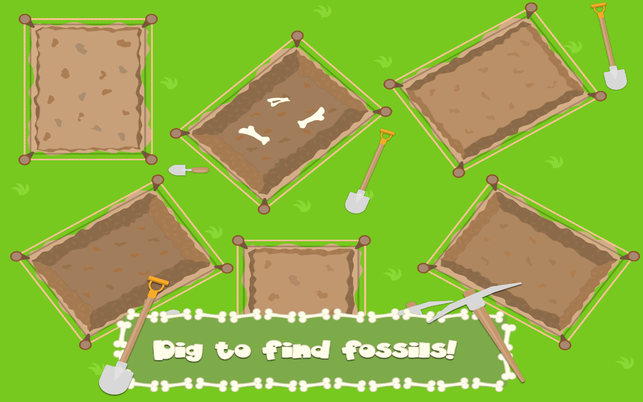 Dino Fossil Dig - Jurassic Adventure For Kids - Application sur Amazon ...